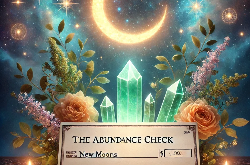 Le Rituel du Chèque de l’Abondance pour les Nouvelles Lunes : Attirer ...